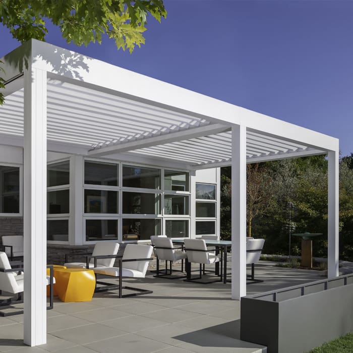 Louvered Pergola - The Denver Shade Company