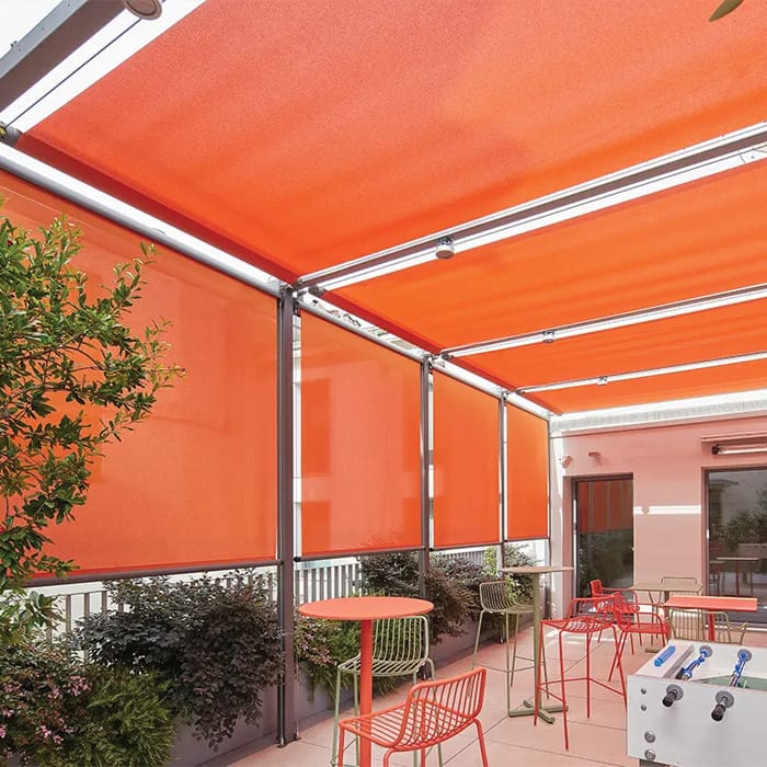 Retractable Pergola Canopy - The Denver Shade Company - Cable Pergola Cover