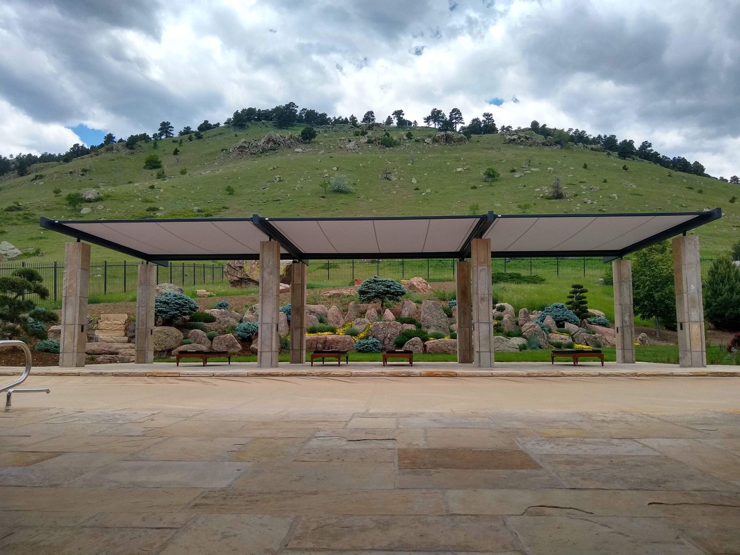 Pool Cabana Ideas - The Denver Shade Company